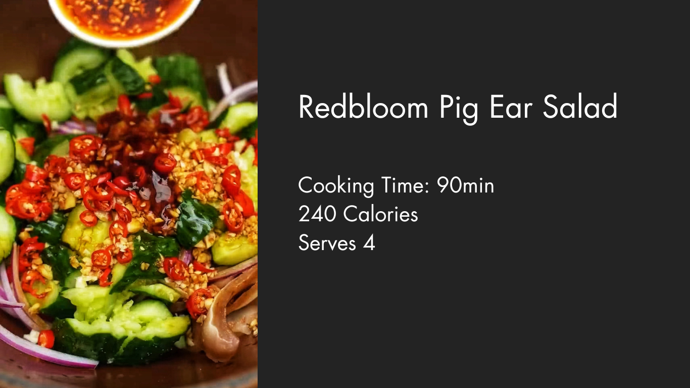The Ultimate Spicy Pig Ear Salad: A Crunchy, Collagen-Rich Delight ...